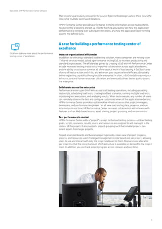 Hp application performance center software | PDF
