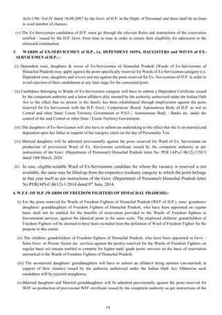 Himachal Pradesh Administrative Services Combined Competitive ...