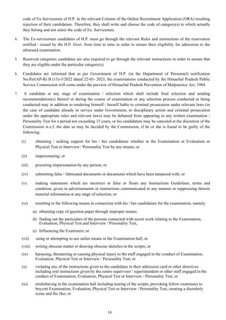 Himachal Pradesh Administrative Services Combined Competitive ...