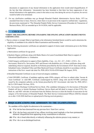 Himachal Pradesh Administrative Services Combined Competitive Examination – 2025 | PDF