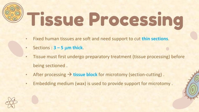 Histological Techniques: Perform Fixation and Tissue Processing | PDF