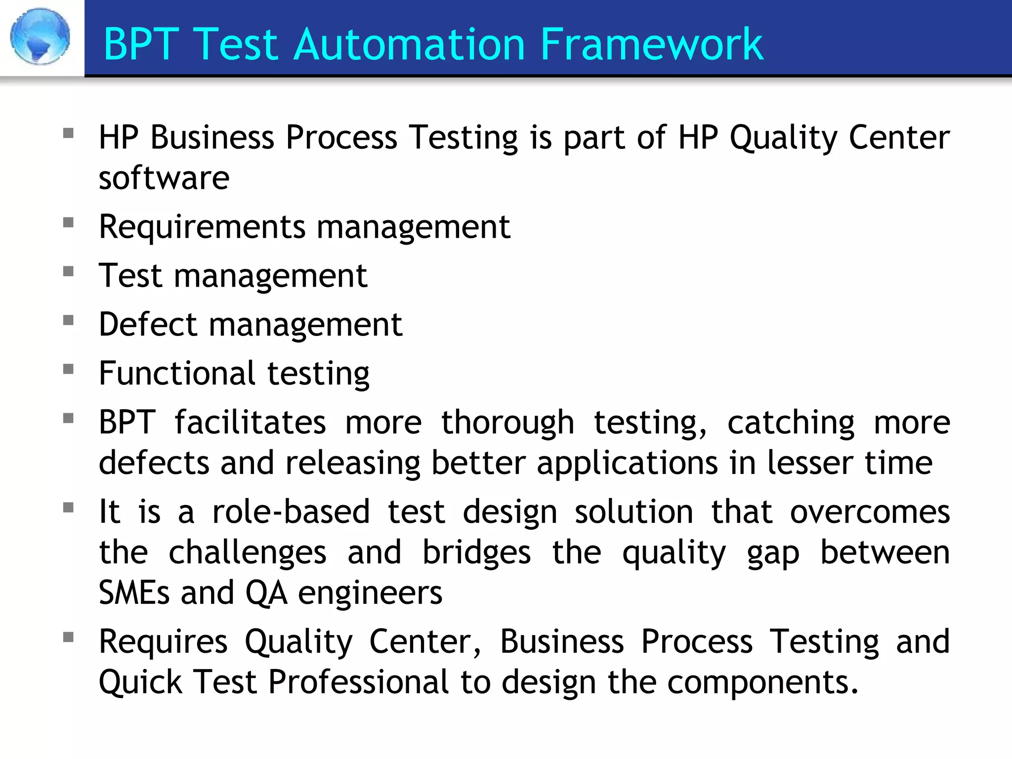 Sap Tao Online Trainings Sap Erp Testing Erp Testing Hp Alm Ppt
