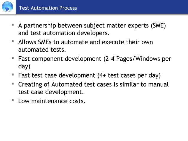 Sap Tao Online Trainingssap Erp Testing Erp Testing Hp Alm Ppt 