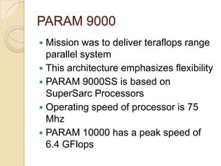 Indian Contribution towards Parallel Processing | PPTX