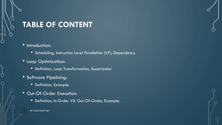 Optimization Techniques | PDF | Programming Languages | Computing