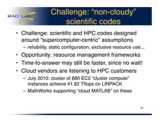 Scientific Computing in the Cloud | PDF