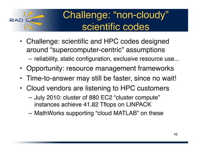 Scientific Computing in the Cloud | PDF