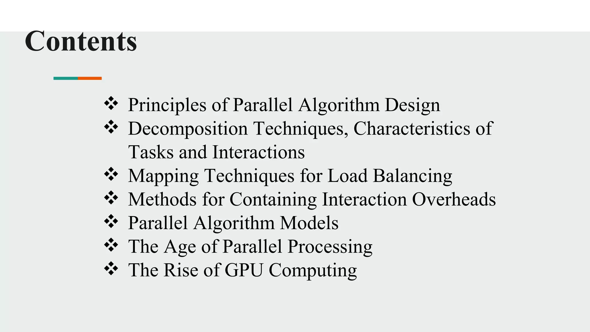 Parallel Processing Concepts Ppt 