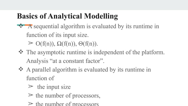Analytical Models of Parallel Programs | PPT | Computing | Technology & Computing