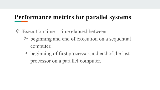 Analytical Models of Parallel Programs | PPT