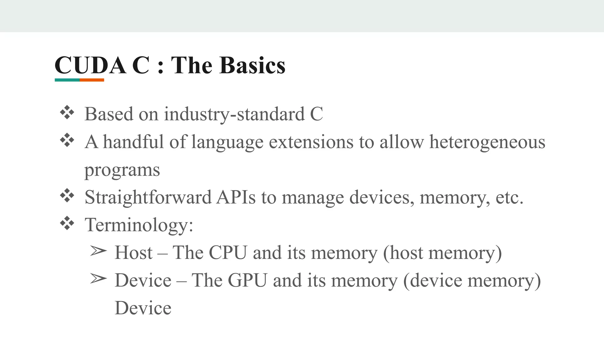 CUDA Architecture | PPT