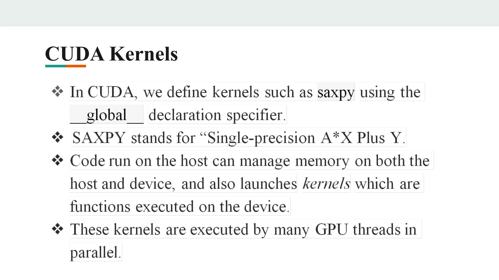 CUDA Architecture | PPT | Operating Systems | Computer Software and Applications