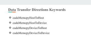 CUDA Architecture | PPT | Operating Systems | Computer Software and Applications