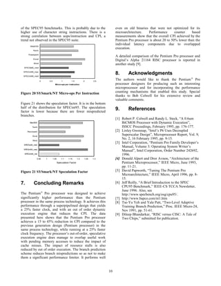 Performance Characterization of the Pentium Pro Processor | PDF