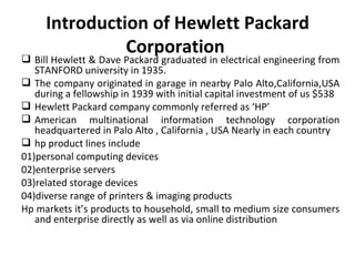 Hp case study | PPT