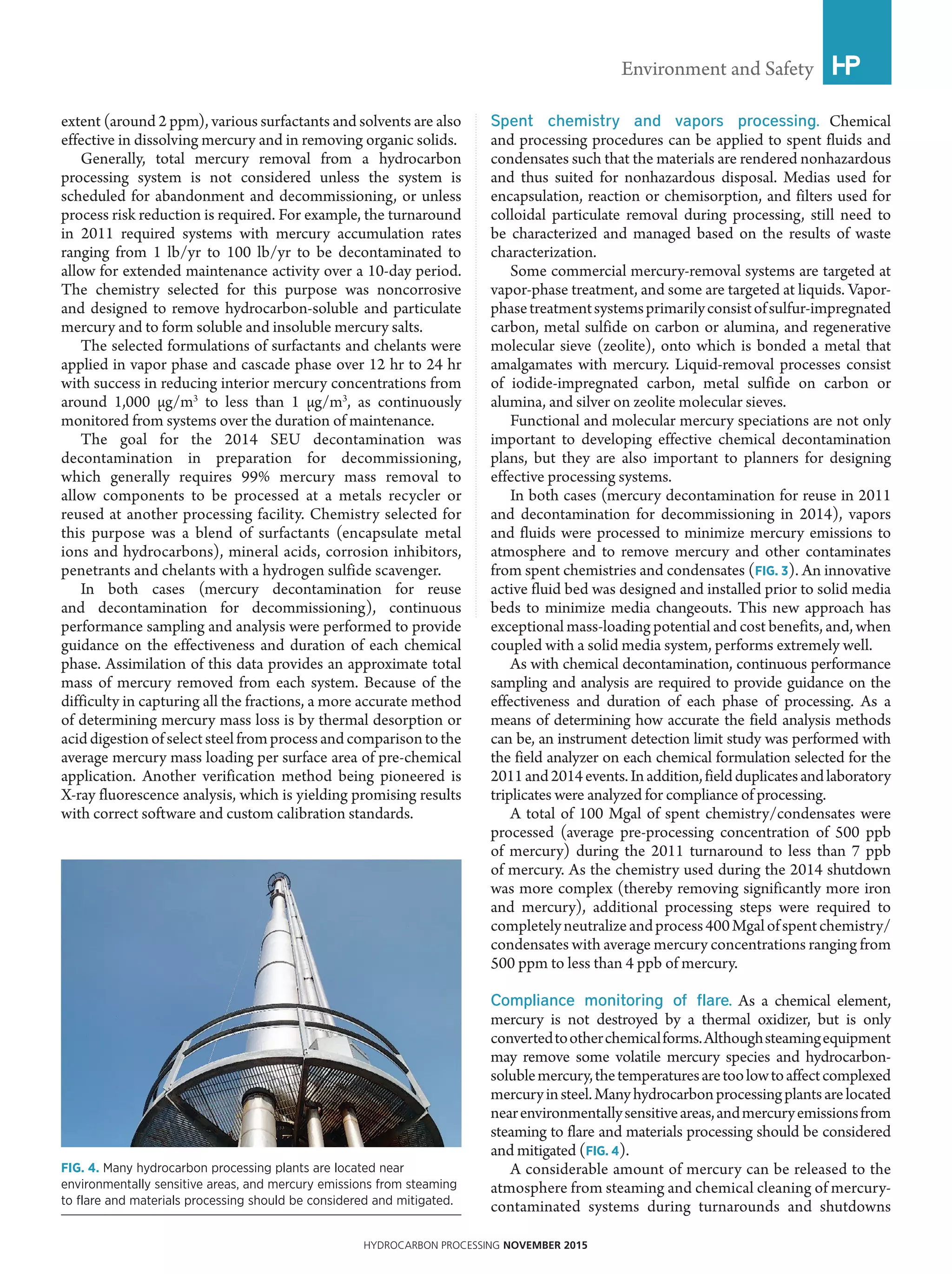 Mercury Chemical Decontamination in Preparation for Decommissiong | PDF