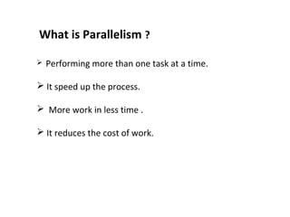 Hardware and Software parallelism | PPT