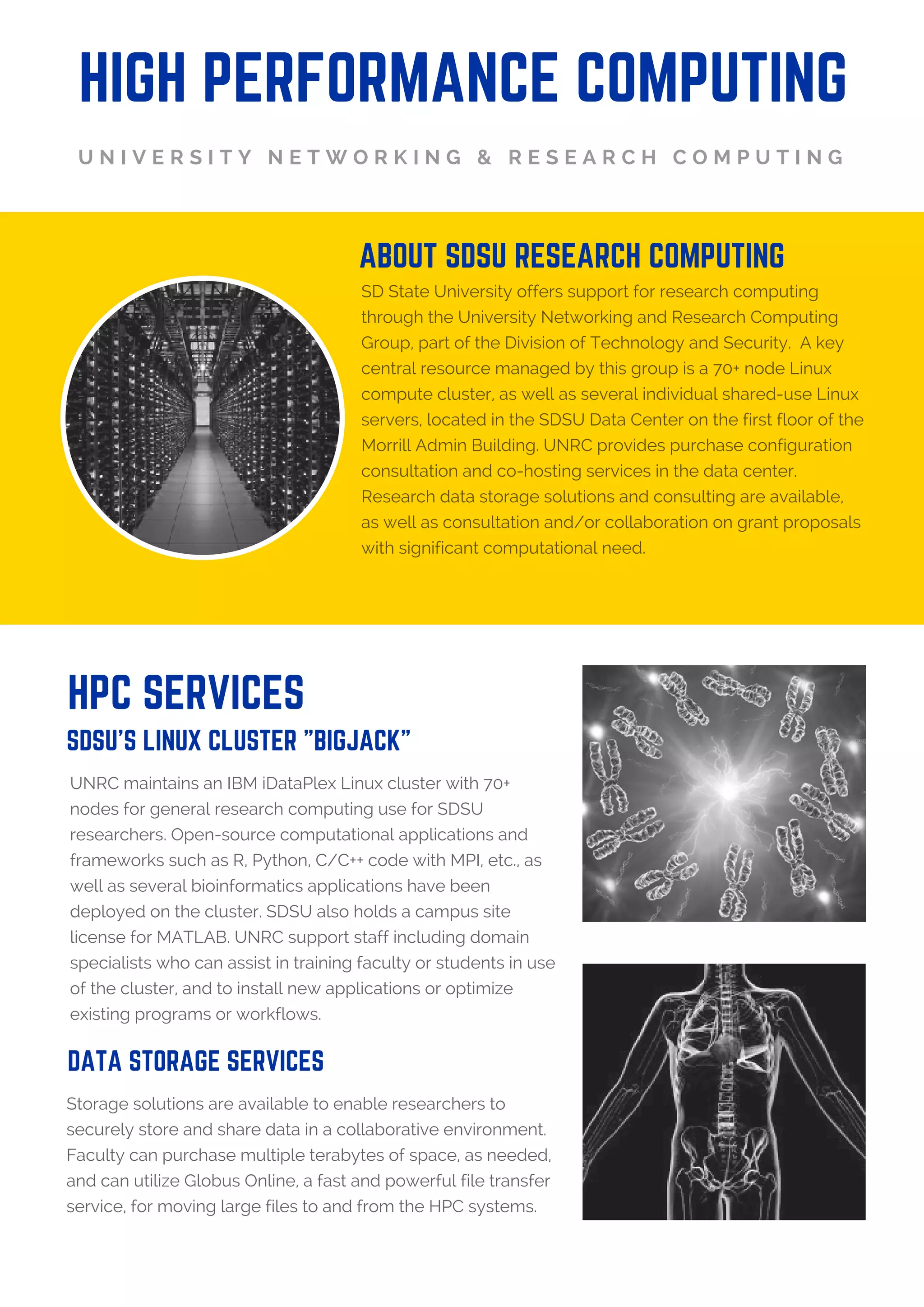 HPC brochure | PDF | IT and Internet Support | Internet