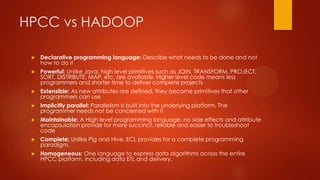 Hpcc | PPTX | Cloud Computing | Internet