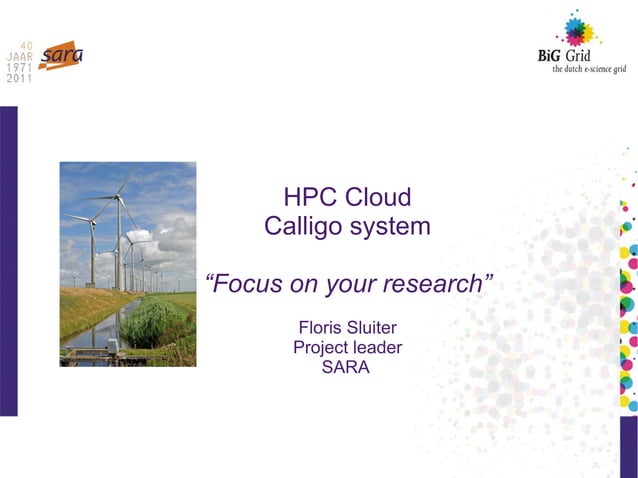 Hpc Cloud project Overview | PPT