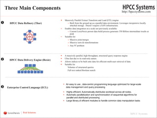 HPCC Presentation | PDF