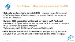 HPCC Systems 6.0.0 Highlights | PPT | Free Download