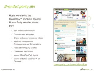 ClassFlow "Dynamic Teacher" House Party | PPT
