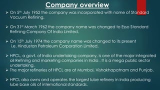 Hpcl concept of management | PPT