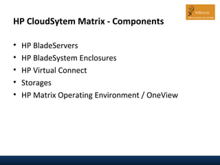 HP CloudSystem Matrix | PPT