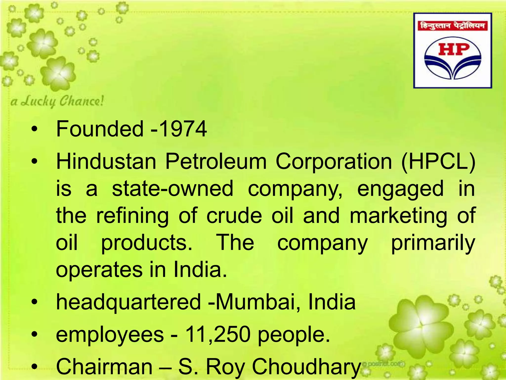 Hpcl ppt . | PPTX