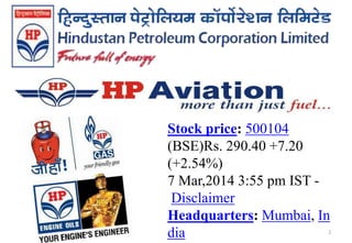 Hpcl pwrpoint presentetion | PPT