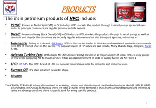 Hpcl pwrpoint presentetion | PPT