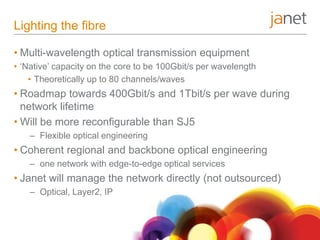 HPC Midlands - JANET(UK) Enabling the UK's e-Infrastructure | PPTX | Computer Networking | Computing