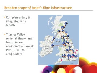 HPC Midlands - JANET(UK) Enabling the UK's e-Infrastructure | PPTX | Computer Networking | Computing