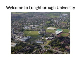 HPC Midlands Launch - Welcome Message from Robert Allison, Loughborough ...