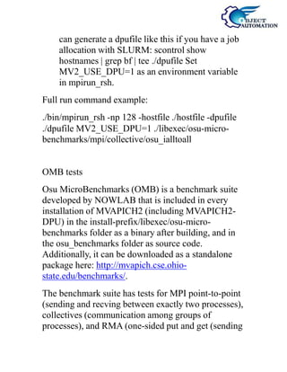 HPC_MPI_CICD.pptx | Operating Systems | Computer Software and Applications