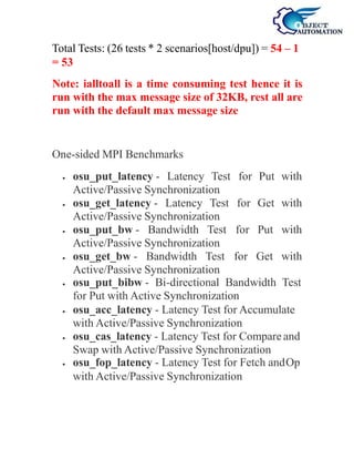 HPC_MPI_CICD.pptx | Operating Systems | Computer Software and Applications