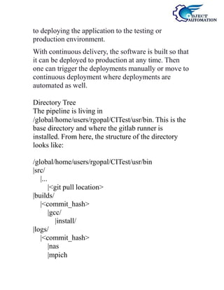 HPC_MPI_CICD.pptx | Operating Systems | Computer Software and Applications