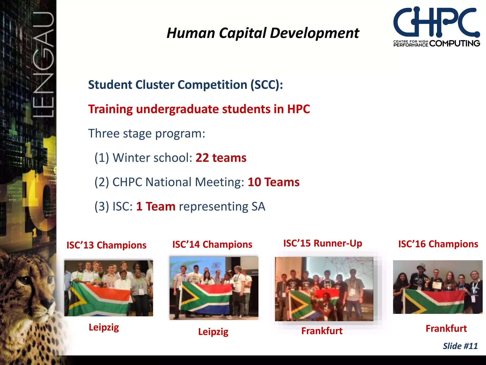 Building High Performance Computing Capability in the African Continent ...