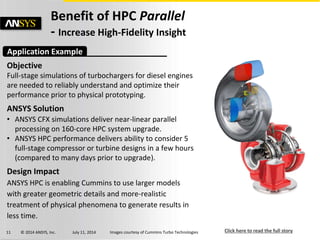 HPC Parallel Computing for CFD - Customer Examples (2 of 4) | PPT
