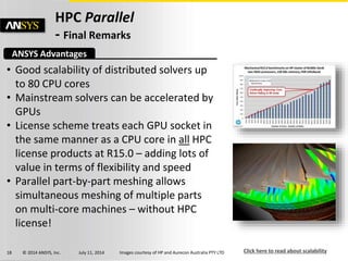HPC Parallel Computing for FEA - Customer Examples (1 of 4) | PPTX