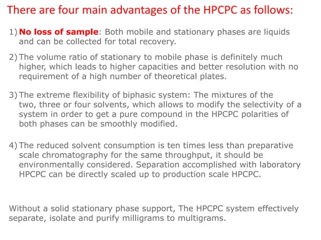 HPCPC[HIGH PERFORMANCE CENTRIFUGAL PARTITION CHROMATOGRAPHY], WHAT IS ...