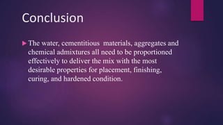 High Performance Concrete Presentationnn | PPTX