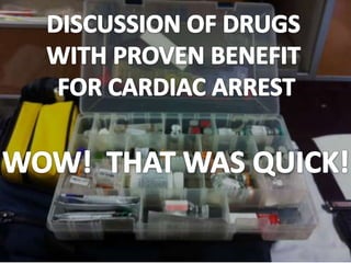 HIGH PERFORMANCE CPR and RESUSCITATION QUALITY IMPROVEMENT | PPTX
