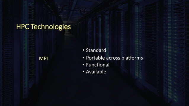High Performance Computing Presentation | PPTX