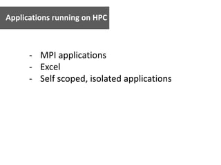 Microsoft HPC - Kivanc Ozuolmez - Public Content | PPT