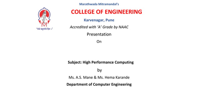 Parallel Computing Of Hpc Ppt