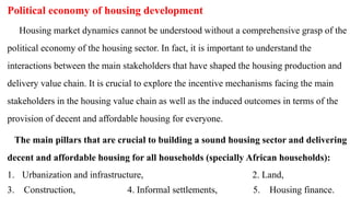 Housing planning and design Socio economic aspects | PDF
