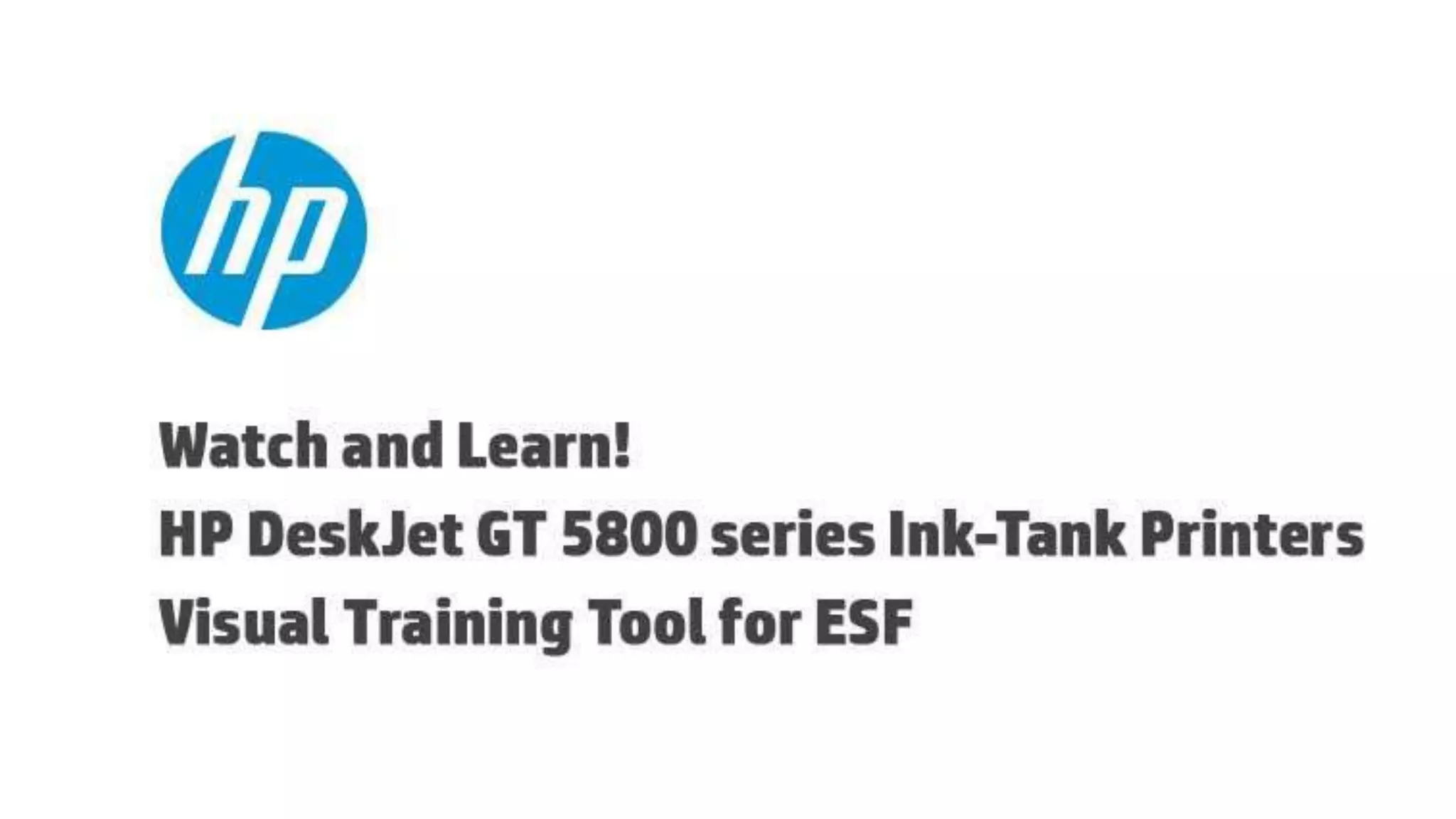 Hp Deskjet GT 5800 Ink-Tank Printers | PPTX