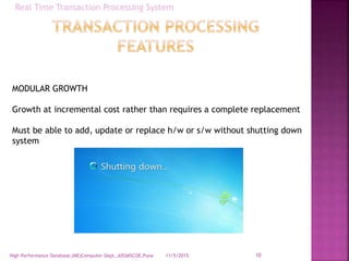 realtime- transaction Processing System | PPTX